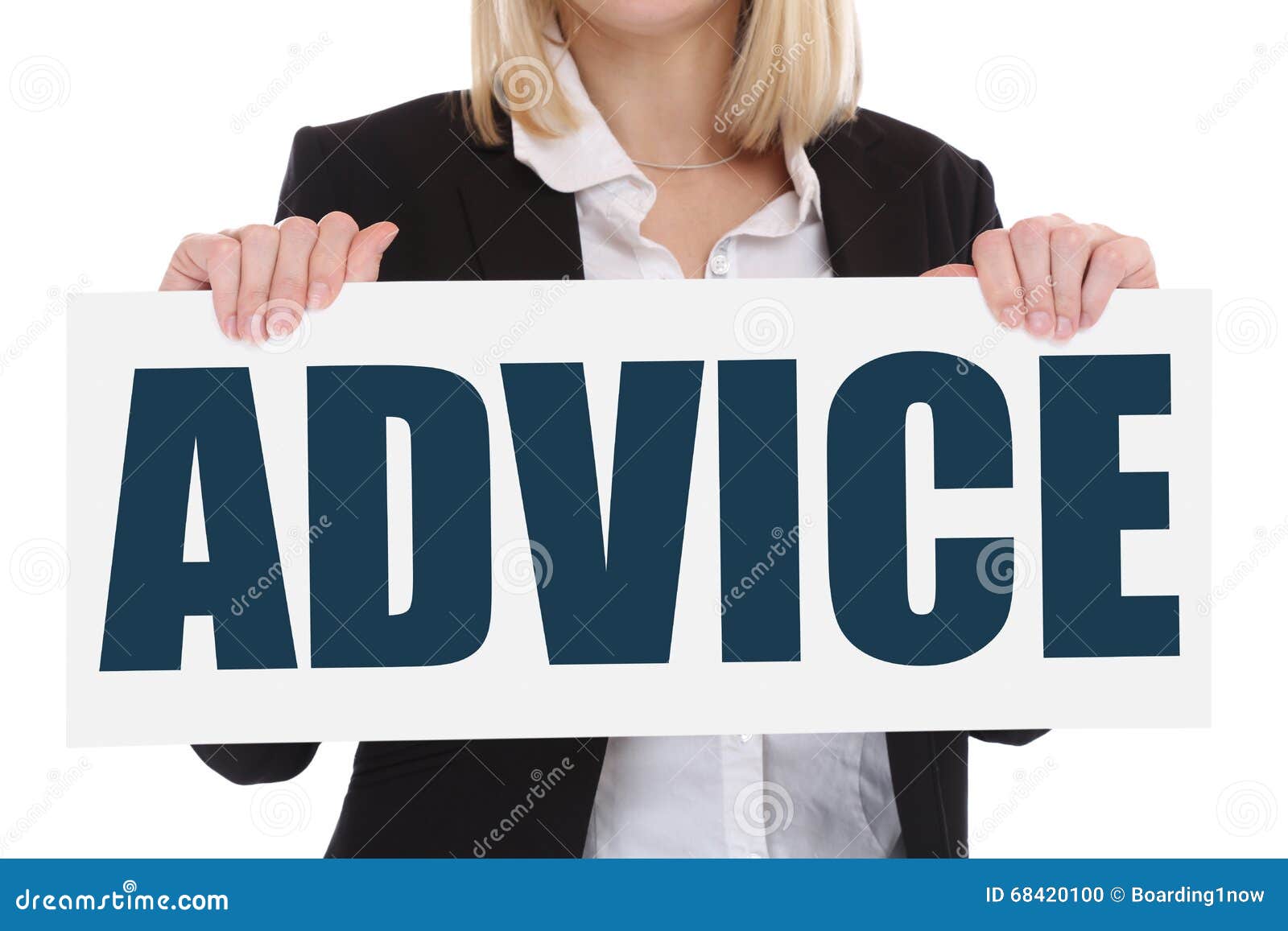 Advice Support Help Assistance Business Concept Problem Solution Stock ...