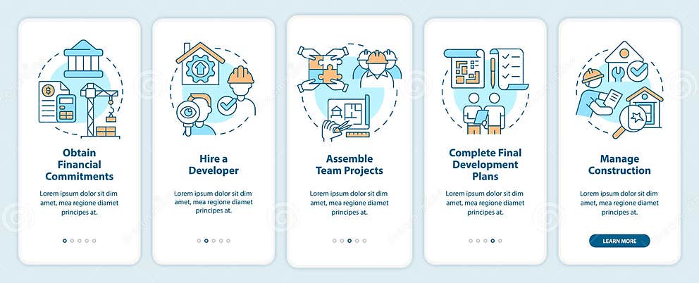 Advices for Housing Development Onboarding Mobile App Screen Stock ... Advices for Housing Development Onboarding Mobile App Screen Stock ...