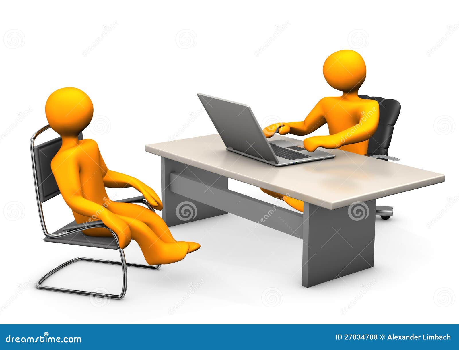 Adviseur en Cliënt stock illustratie. Illustration of leunstoel - 27834708