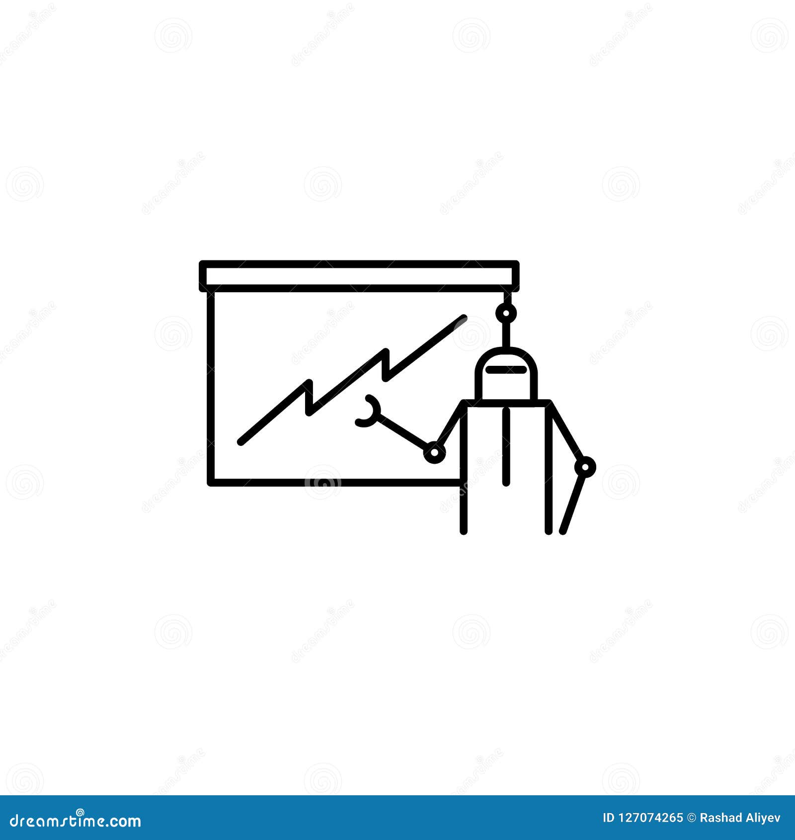 Advisor Instructive Report Concept Line Icon. Simple Element ...