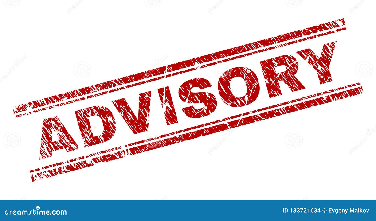 Grunge Textured ADVISORY Stamp Seal Stock Vector - Illustration of ...