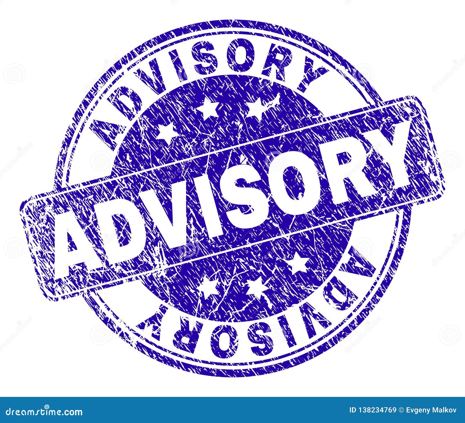 Grunge Textured ADVISORY Stamp Seal Stock Vector - Illustration of ...