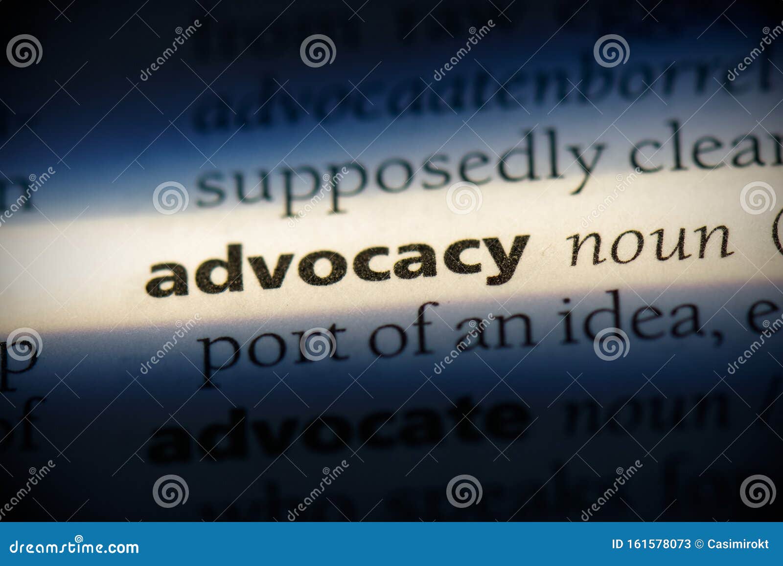 Advocacy stock image. Image of concept, vocabulary, etymology - 161578073