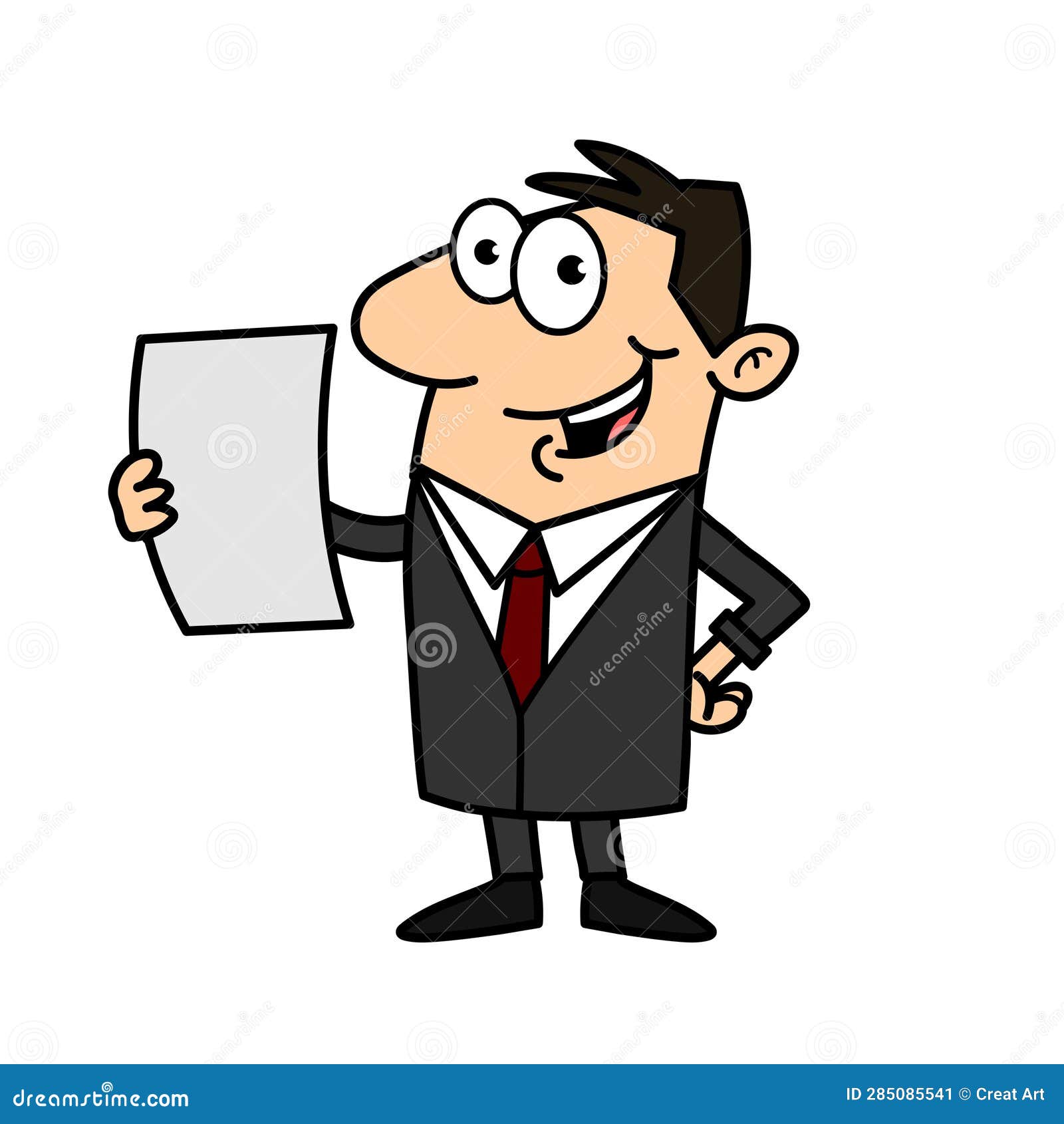Advocate Lawyer Cartoon Vector Illustration Stock Vector - Illustration ...