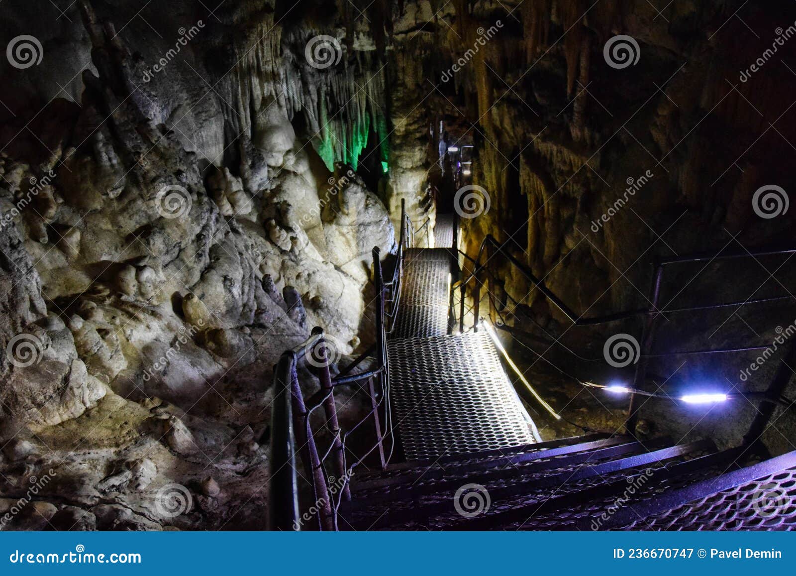 Big Azish Cave in Adygea stock image. Image of azish - 236670747