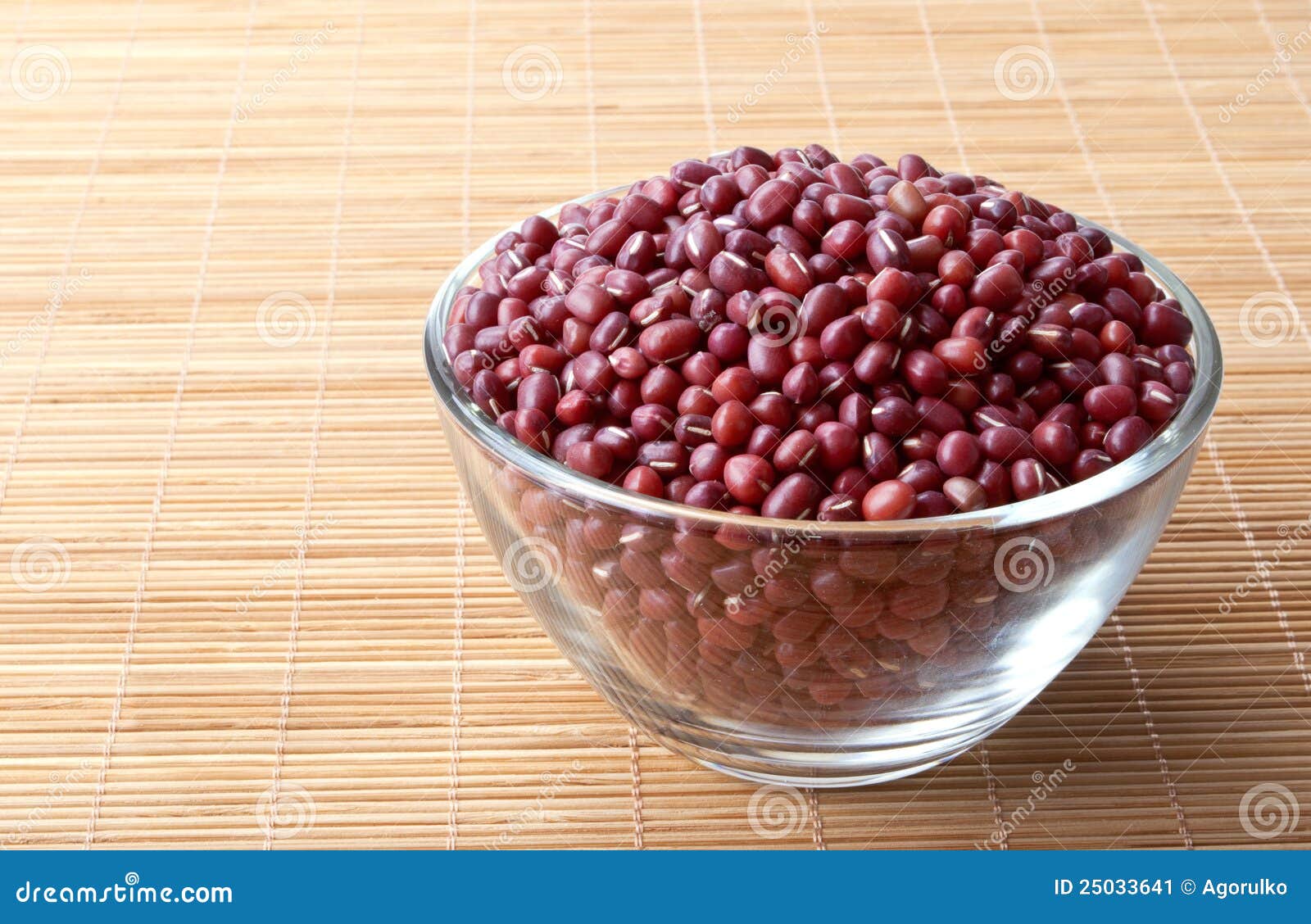 Red Adzuki Beans, Also Called Azuki, Aduki Or Red Mung Bean. Dried ...