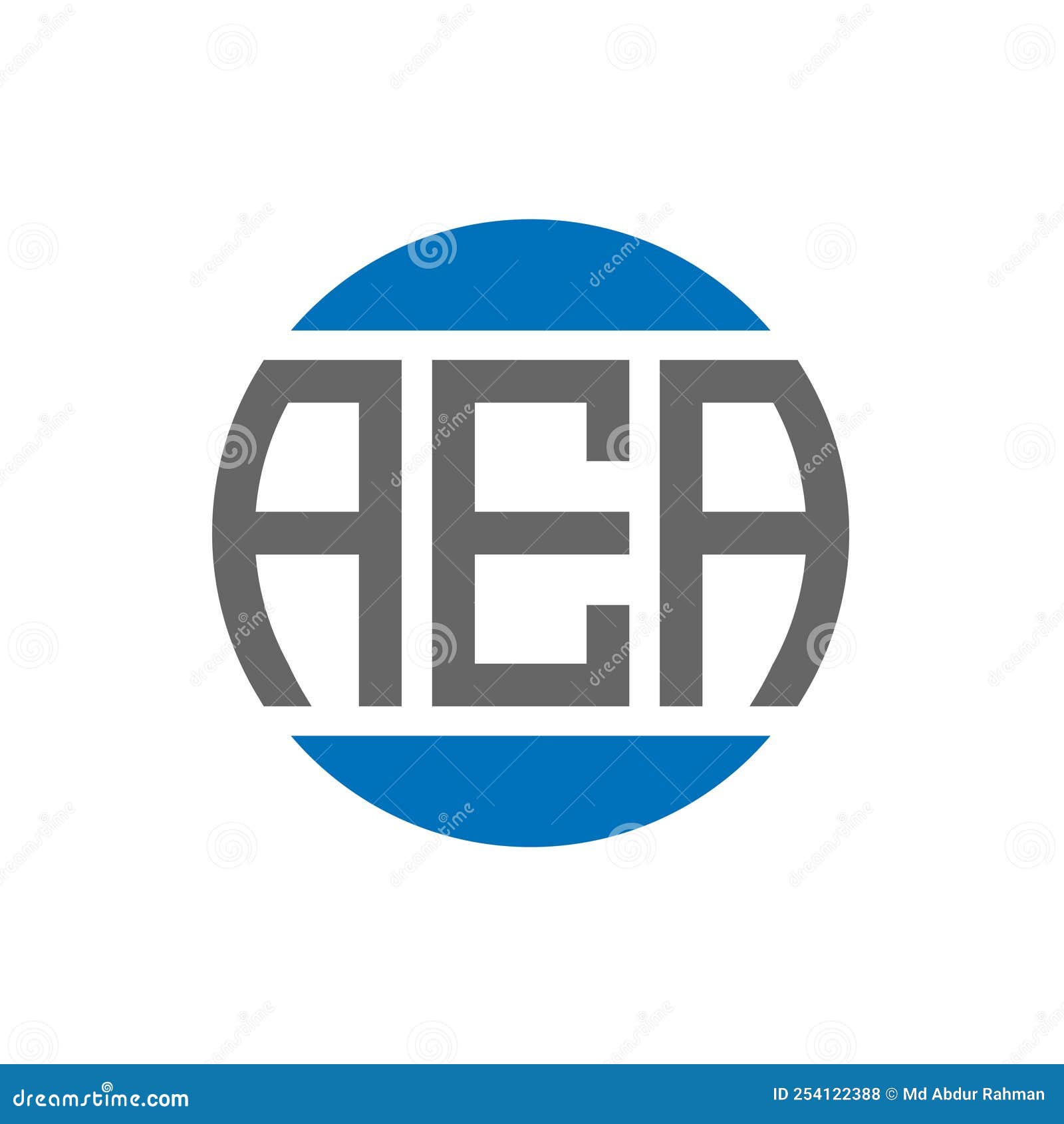 AEA Letter Logo Design On White Background. AEA Creative Initials ...