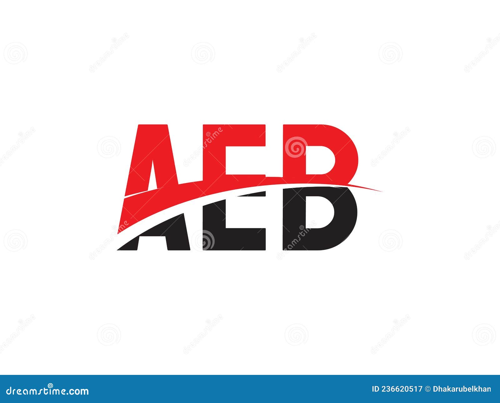AEb Letter Initial Logo Design Vector Illustration Stock Vector ...