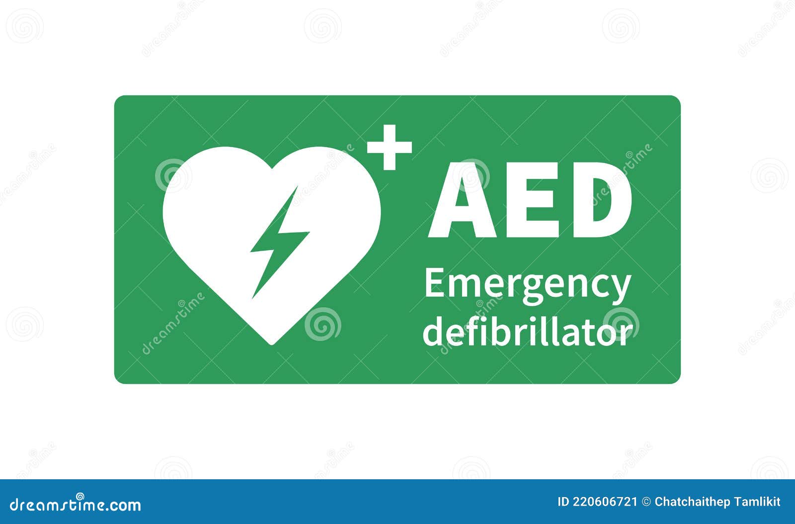 AED Vector Icon. Emergency Defibrillator Sign. Automated External ... AED Vector Icon. Emergency Defibrillator Sign. Automated External ...