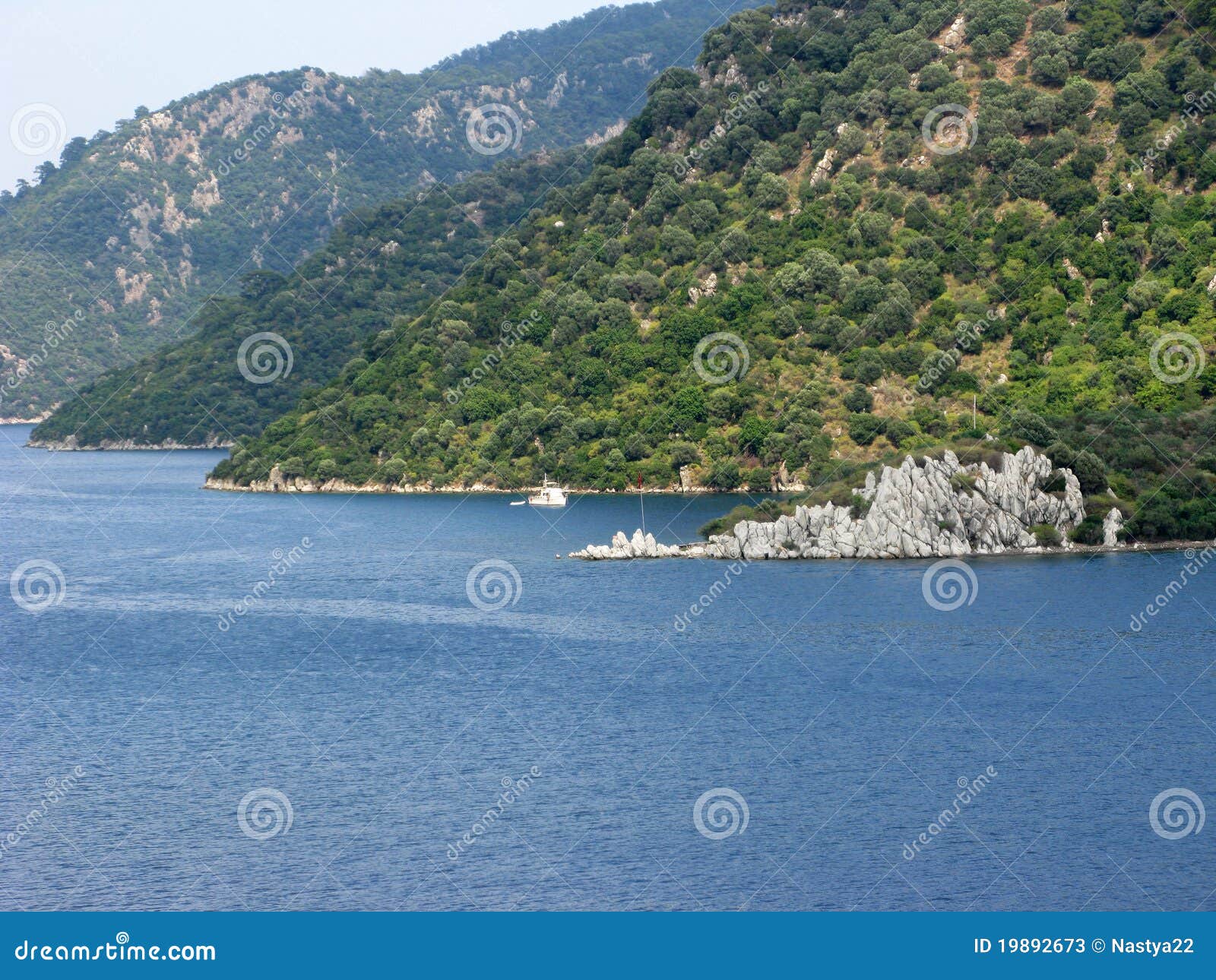Aegean Sea Landscape Turkey Stock Image - Image of horizon, beautiful ...