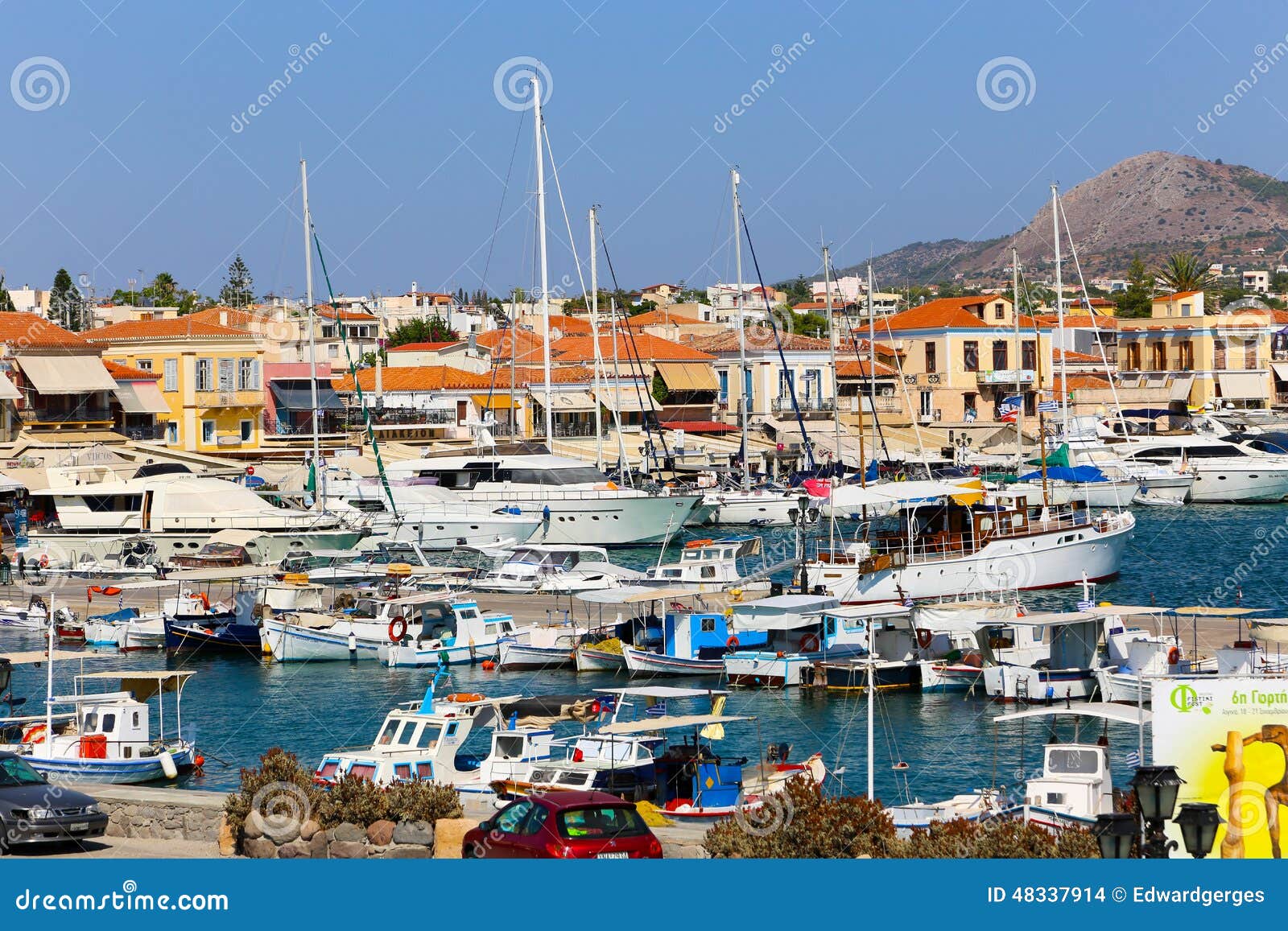 Aegina island editorial stock image. Image of beautiful - 48337914
