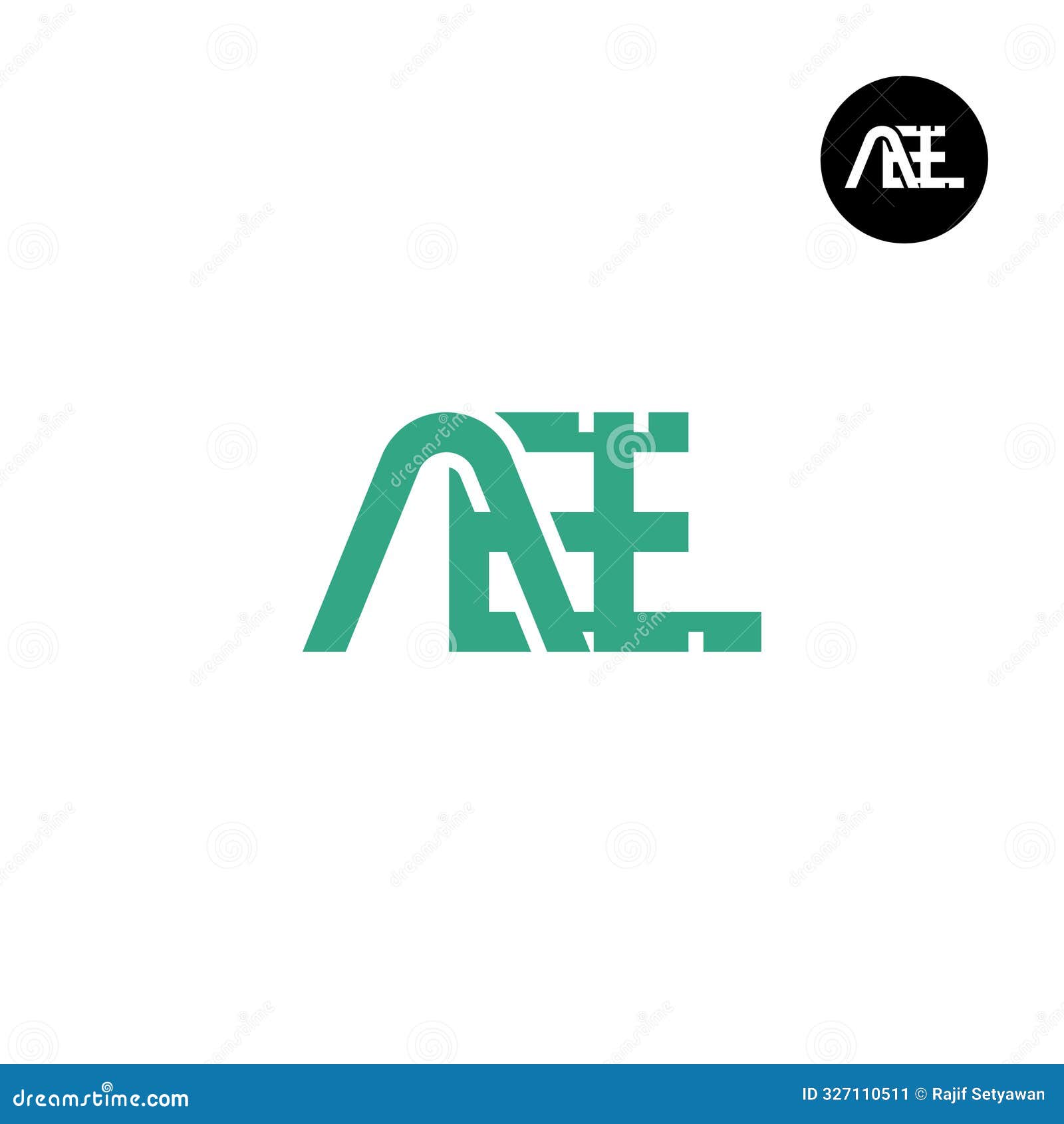 AEL Logo Letter Monogram Design Stock Vector - Illustration of ...