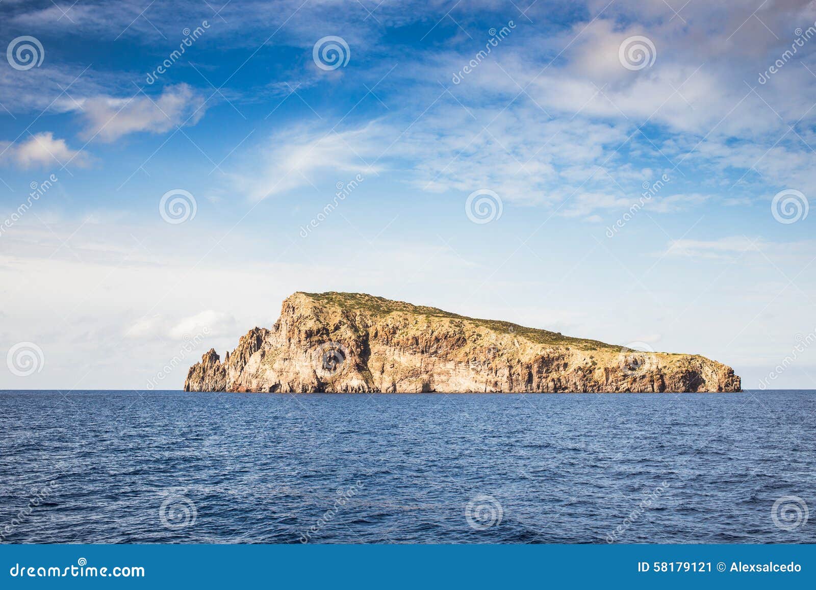 Aeolian islands stock image. Image of volcanic, landscape - 58179121