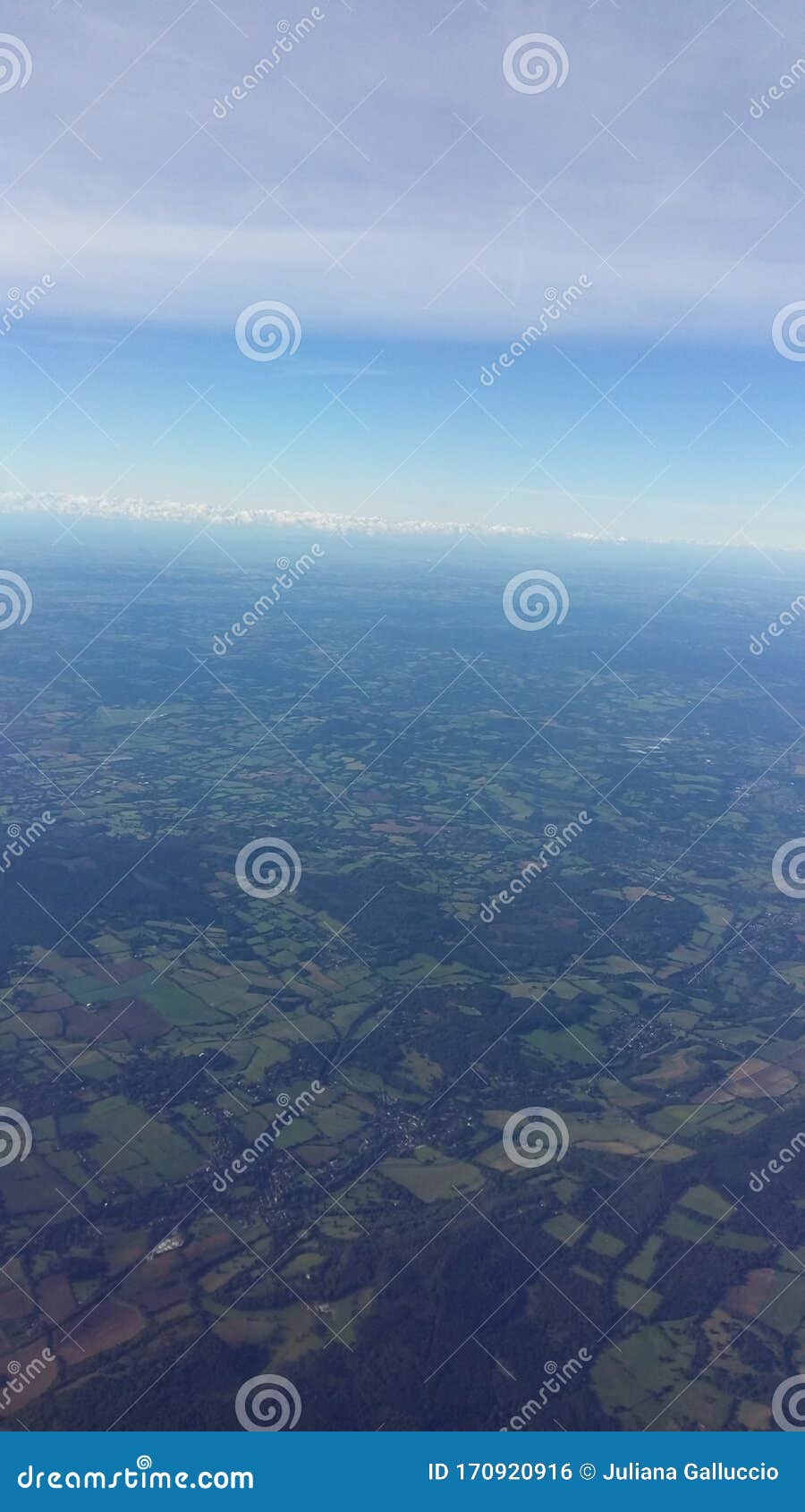 Aereal fly view stock photo. Image of airplane, hight - 170920916