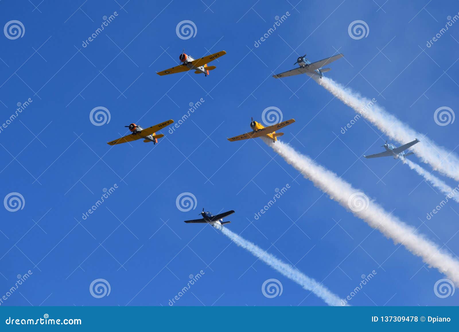 Aerei Che Volano in Florida Airshow Fotografia Stock Editoriale ...