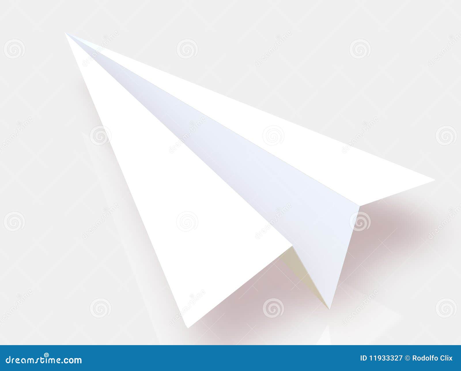 Aereo di carta illustrazione di stock. Illustrazione di velivolo - 11933327