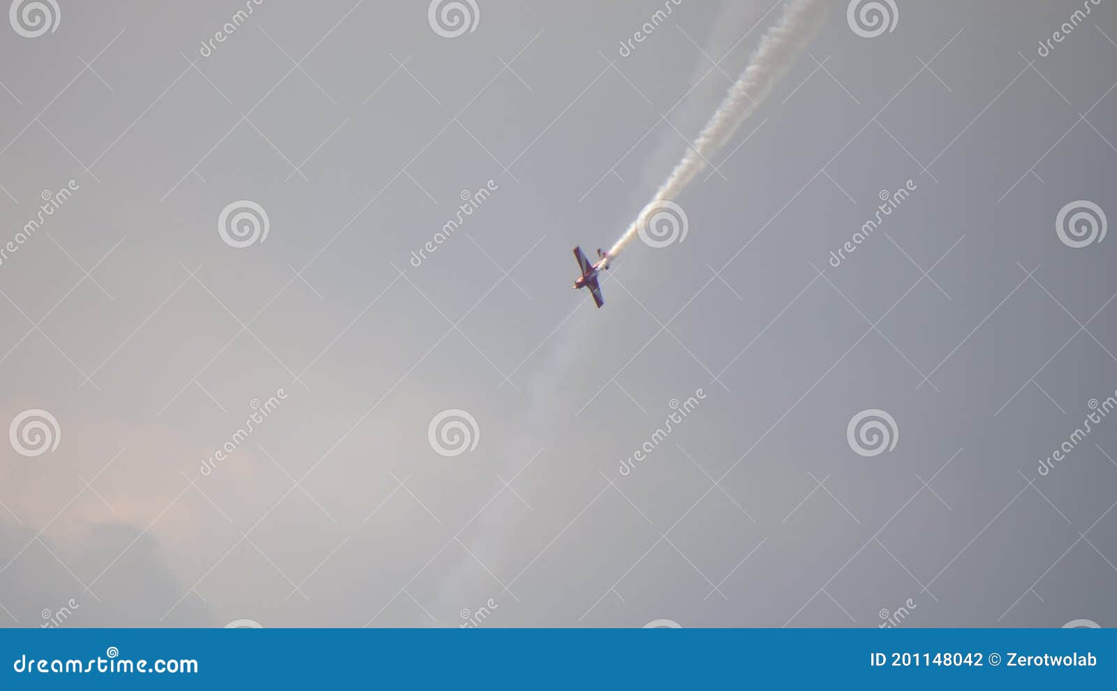 Aerial Acrobatic Plane Falling Stock Footage - Video of acrobatic ...