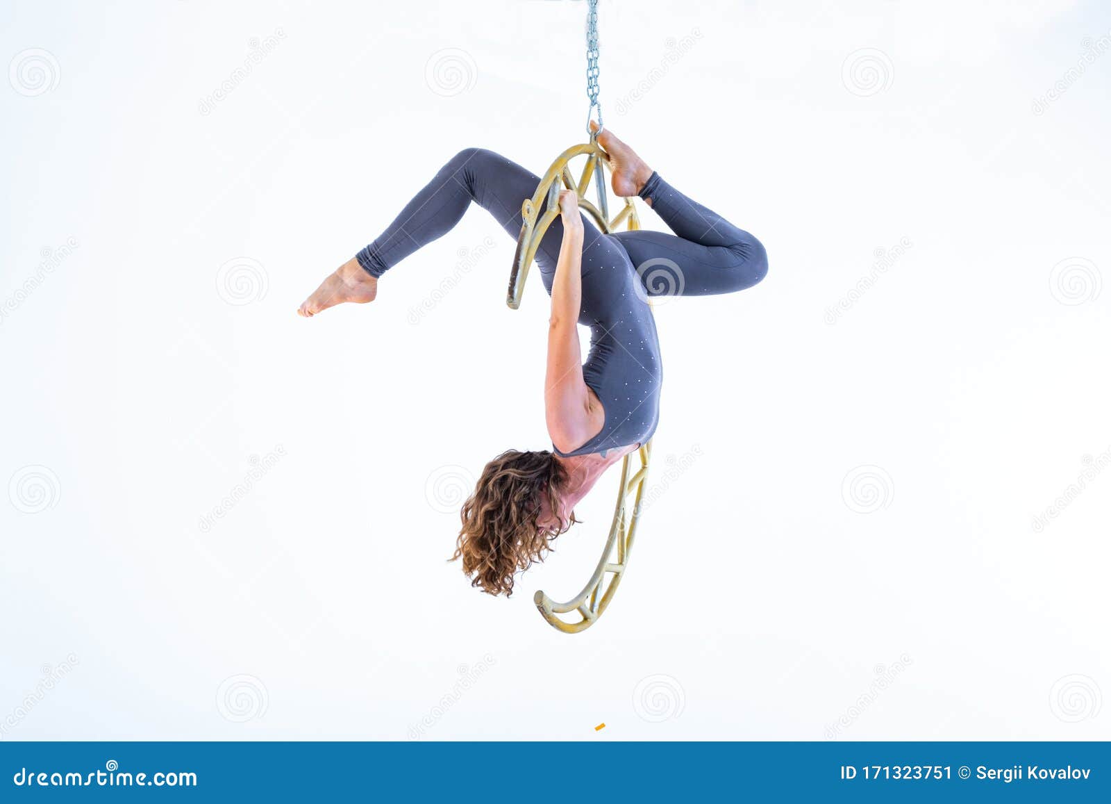 Aerial artistic acrobatics stock image. Image of body - 171323751