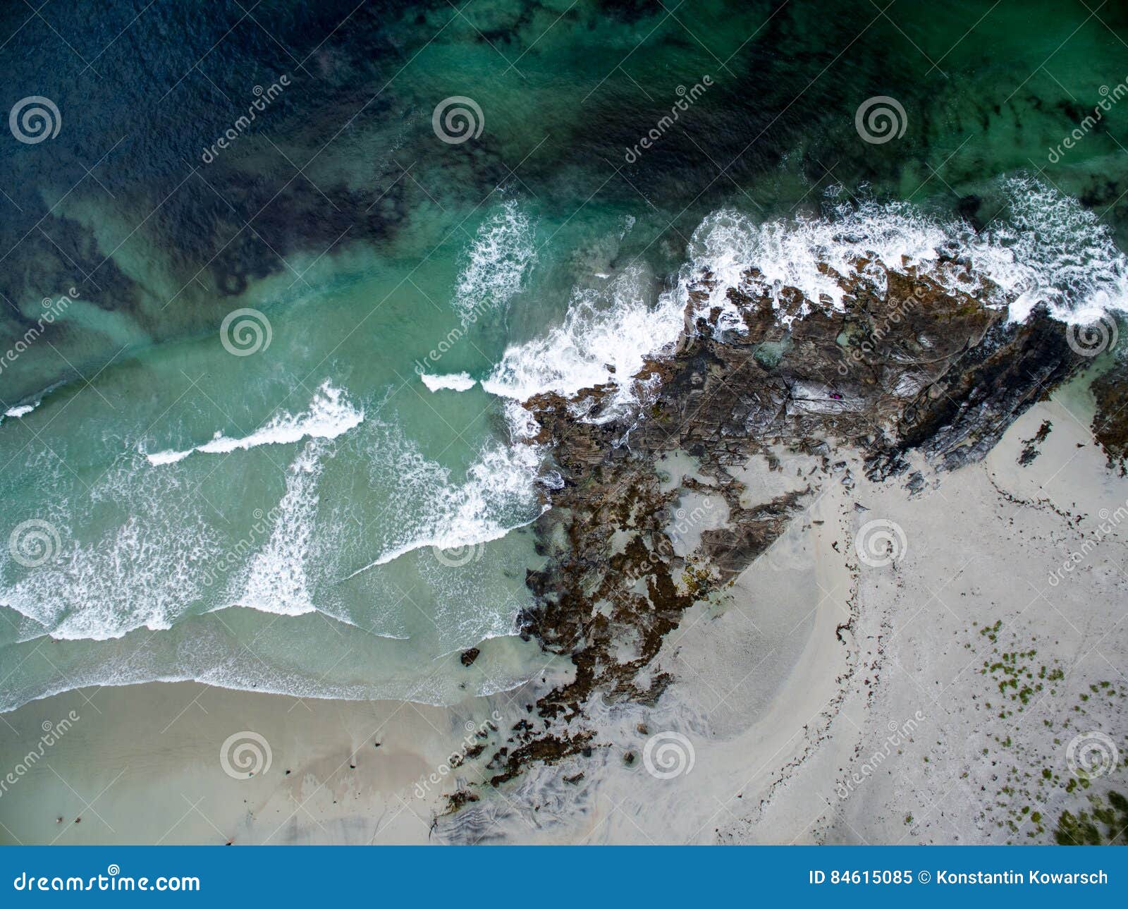 Aerial Beach stock image. Image of vacation, tourism - 84615085