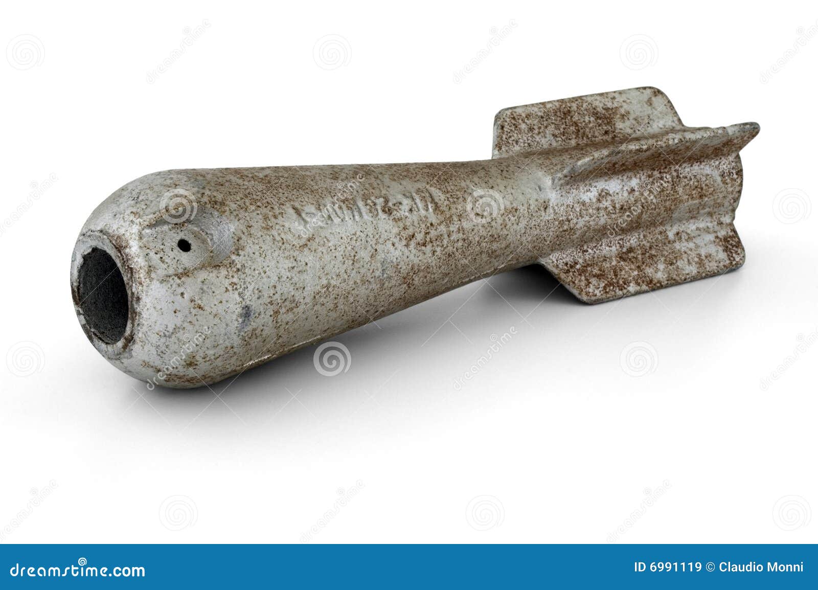 Aerial bomb stock image. Image of isolated, steel, silhouette - 6991119