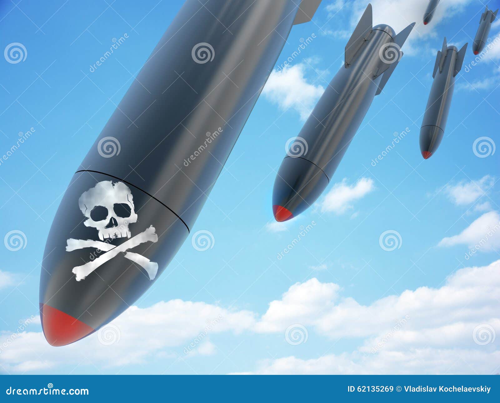 Aerial Bomb Cute Smiley Face Character Cartoon Vector | CartoonDealer ...