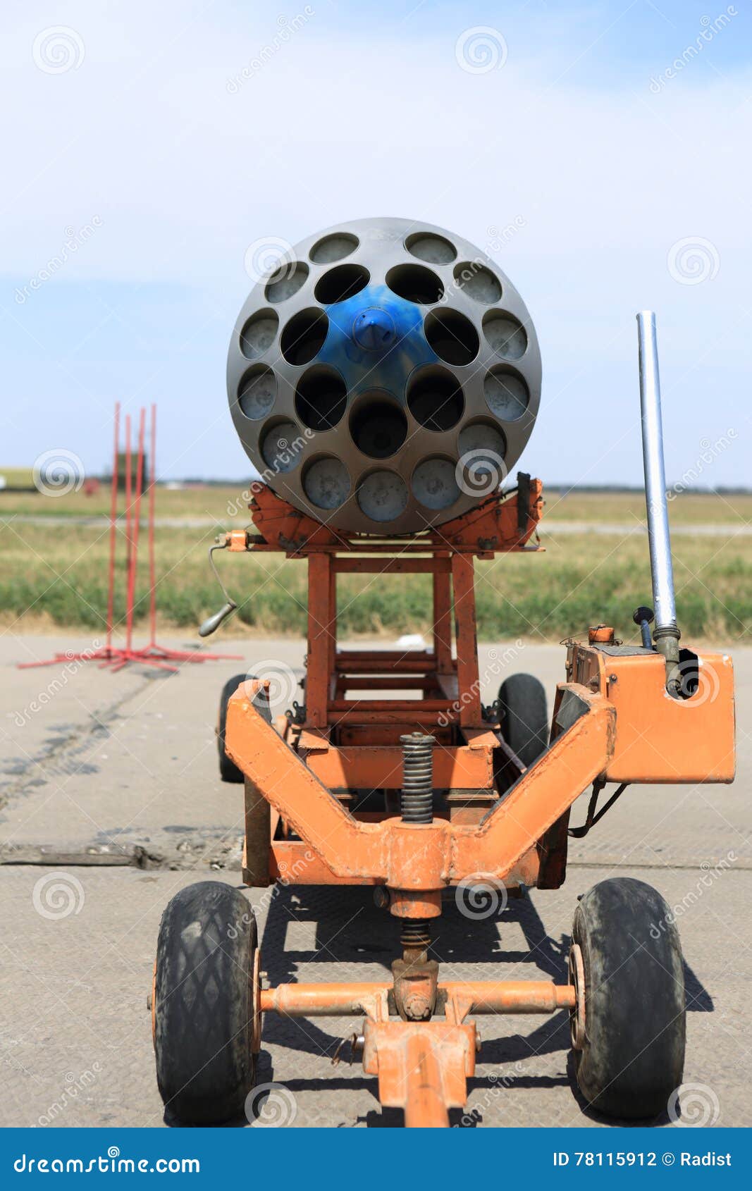 Aerial bomb on a stand stock photo. Image of missile - 78115912