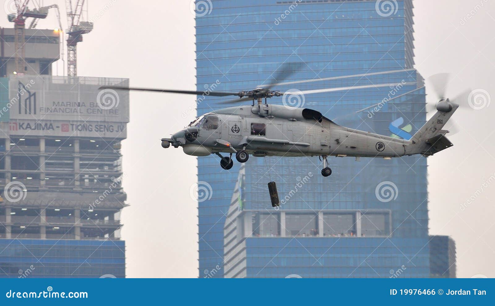 Aerial Display of Skyhawk Naval Helicopter at NDP Editorial Photo ...