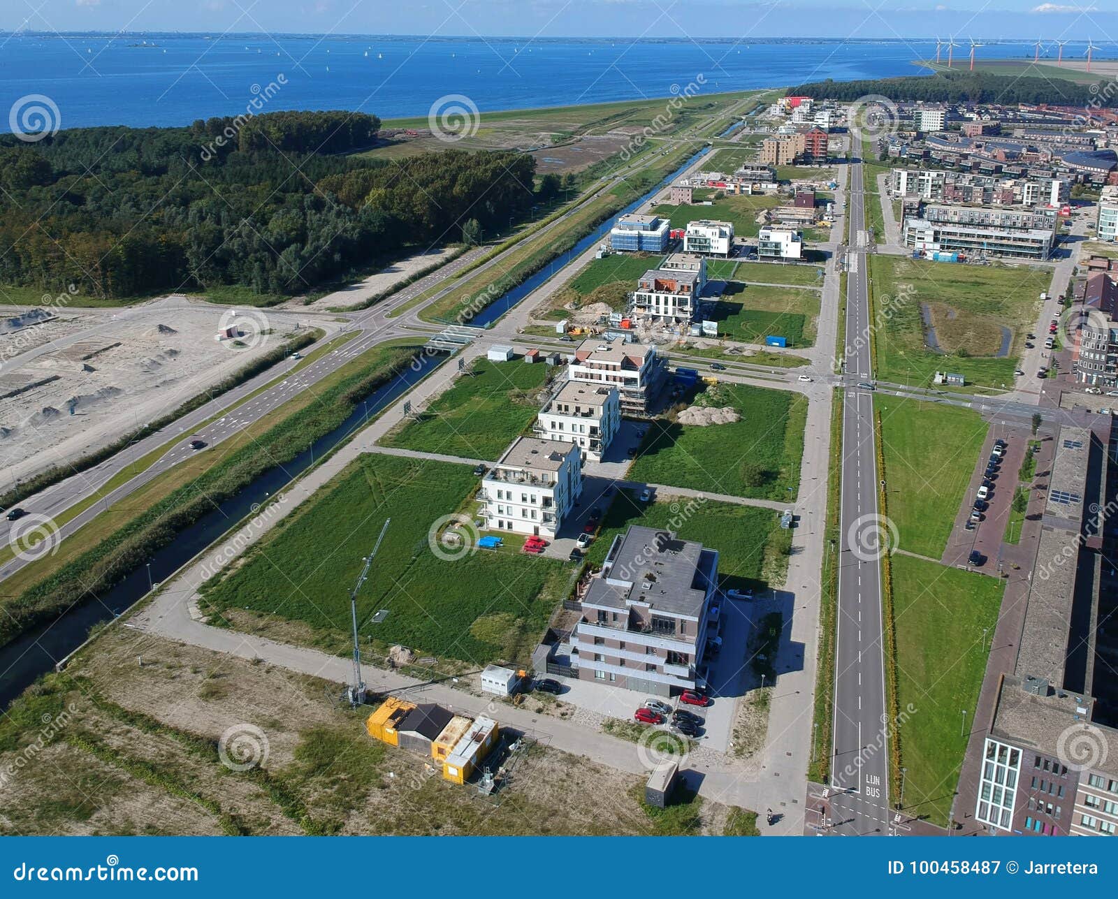 Almere Poort stock image. Image of poort, holland, europe - 100458487