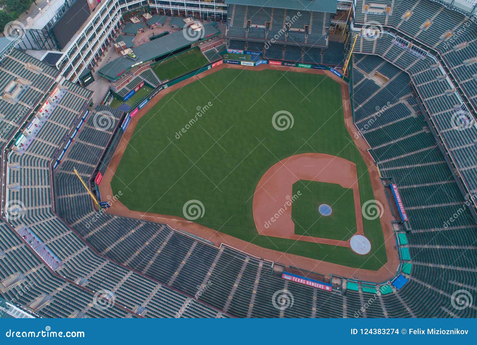 Aerial Image of Globe Life Park in Arlington Stock Photo - Image of ... Aerial Image of Globe Life Park in Arlington Stock Photo - Image of ...