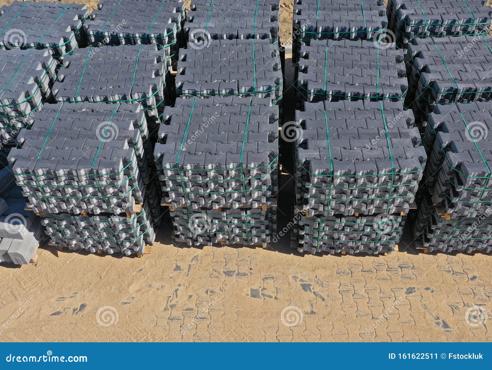 Sanded Cement Background. Smooth Concrete Surface. Polished Grey Stone ...