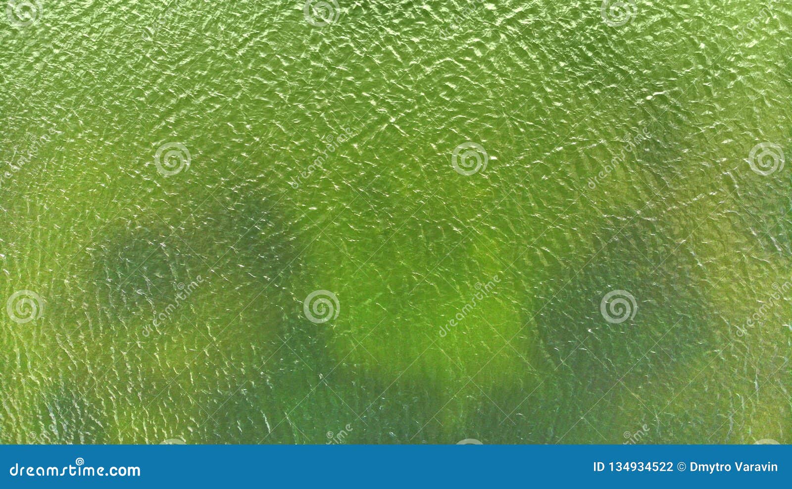 Aerial. Green Lake Water Texture. Stock Photo - Image of abstract ...