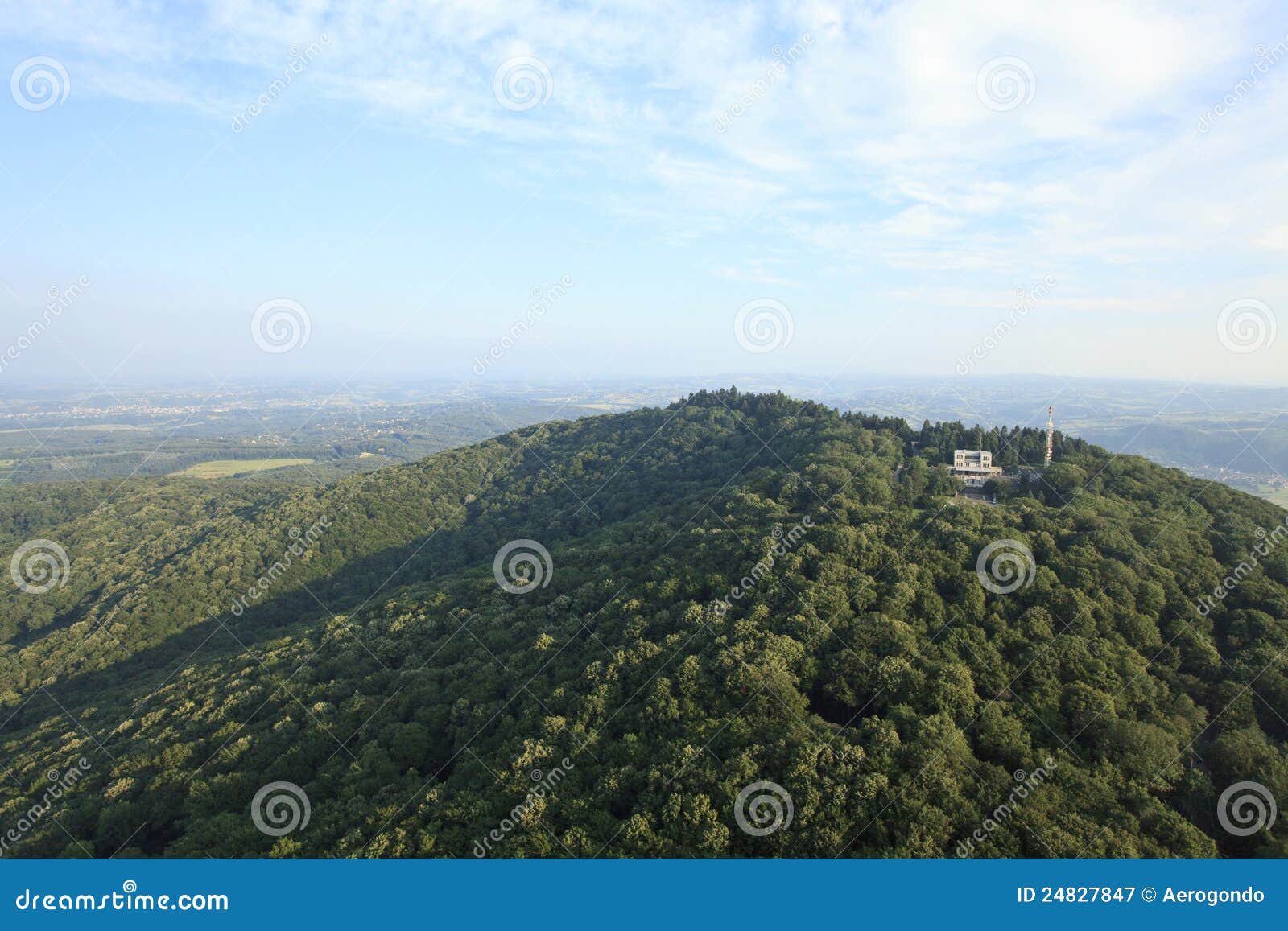 Aerial hill stock image. Image of green, outdoors, canopy - 24827847