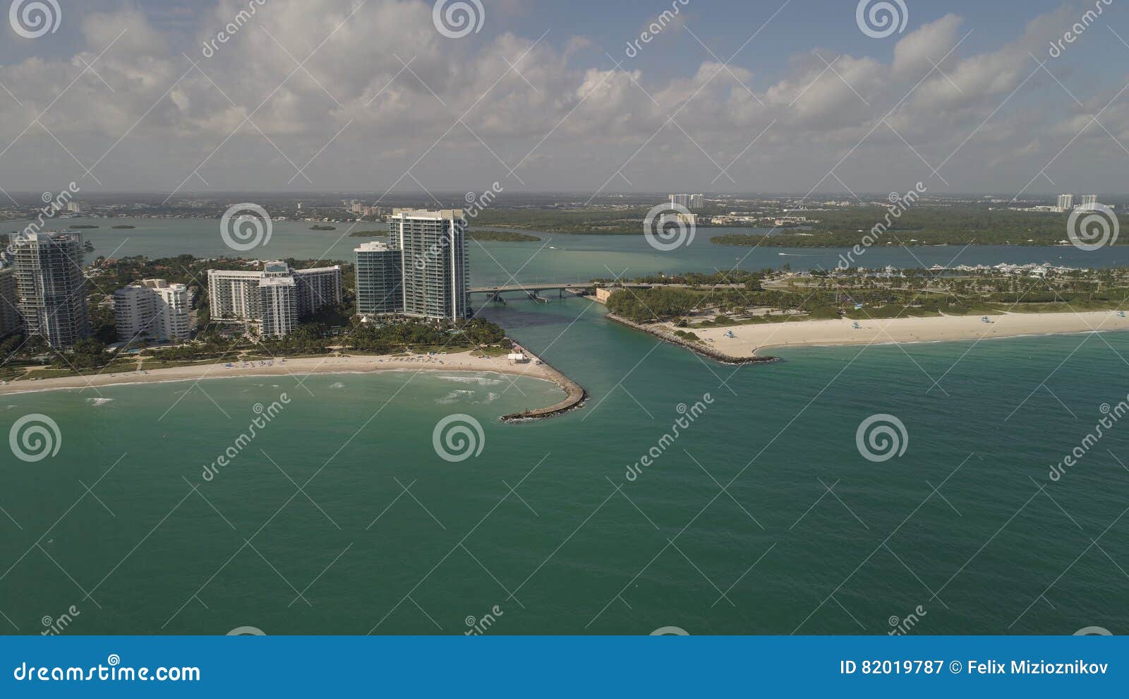 Aerial Image of Bal Harbour Florida Stock Image - Image of florida ...