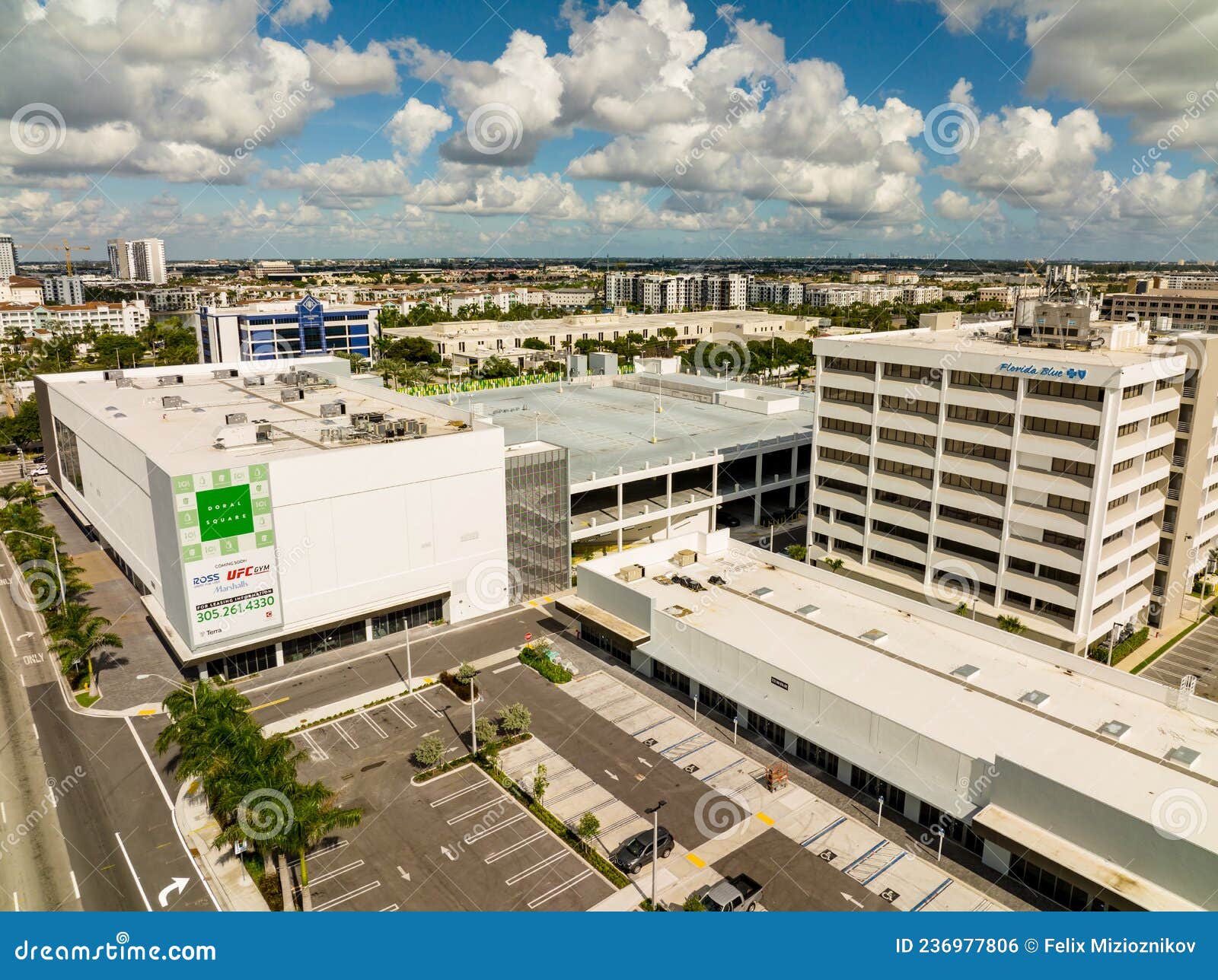 Aerial Image of Doral Square Miami FL Editorial Photo - Image of city ...