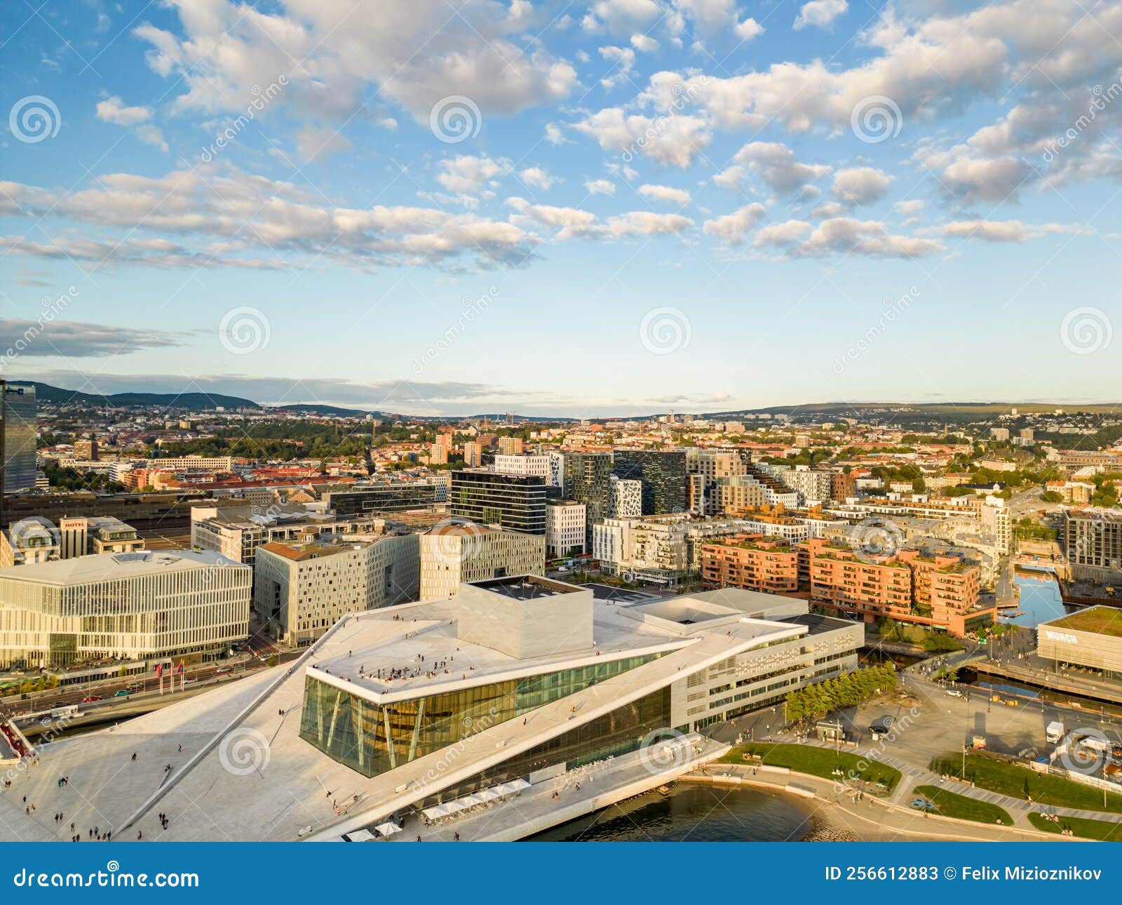 Aerial Image of Oslo Norway Circa 2022 Stock Image - Image of oslo ...