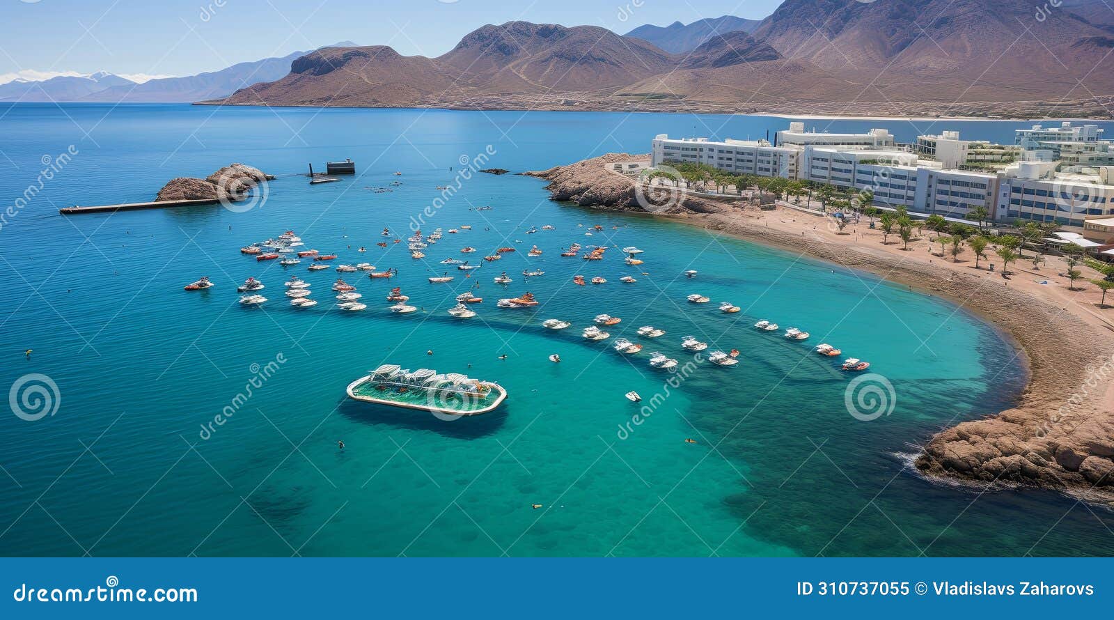 Aerial Imagery Displays a Solar Park Afloat, Utilizing the Water S ...