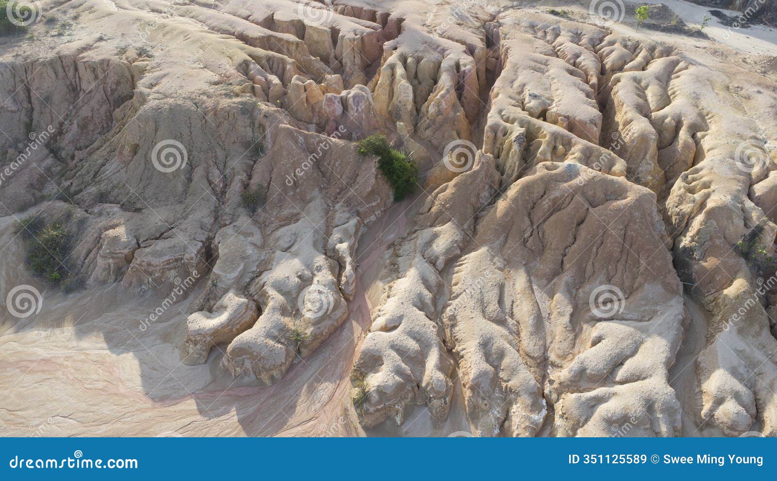 Aerial Landscape Formation Scene of the Texture and Pattern of the ...