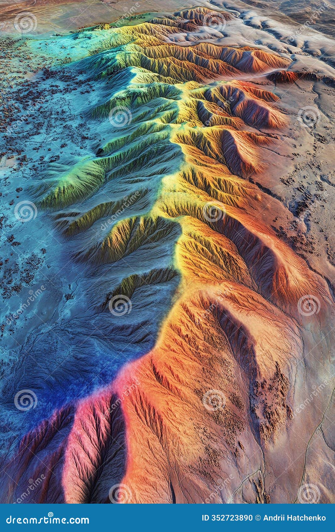 Aerial LiDAR GIS Map of a Highland Region Visualizing Elevation ... Aerial LiDAR GIS Map of a Highland Region Visualizing Elevation ...