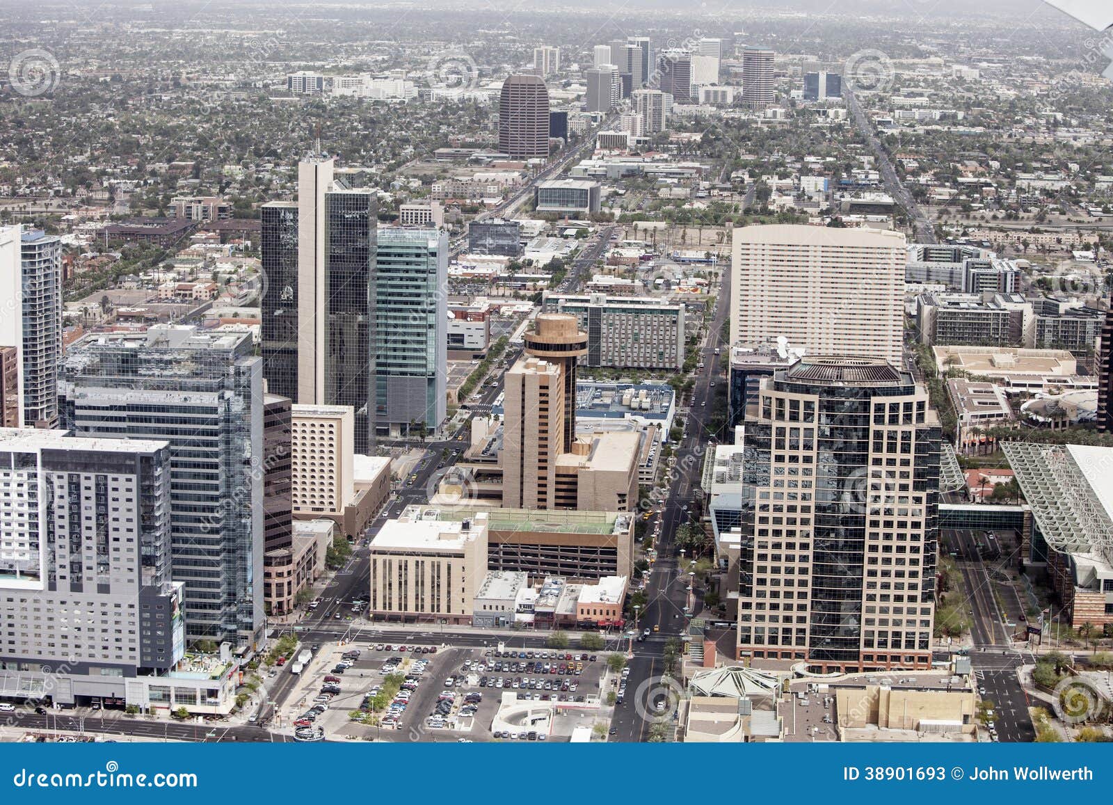 Aerial phoenix stock image. Image of height, middle, arizona - 38901693