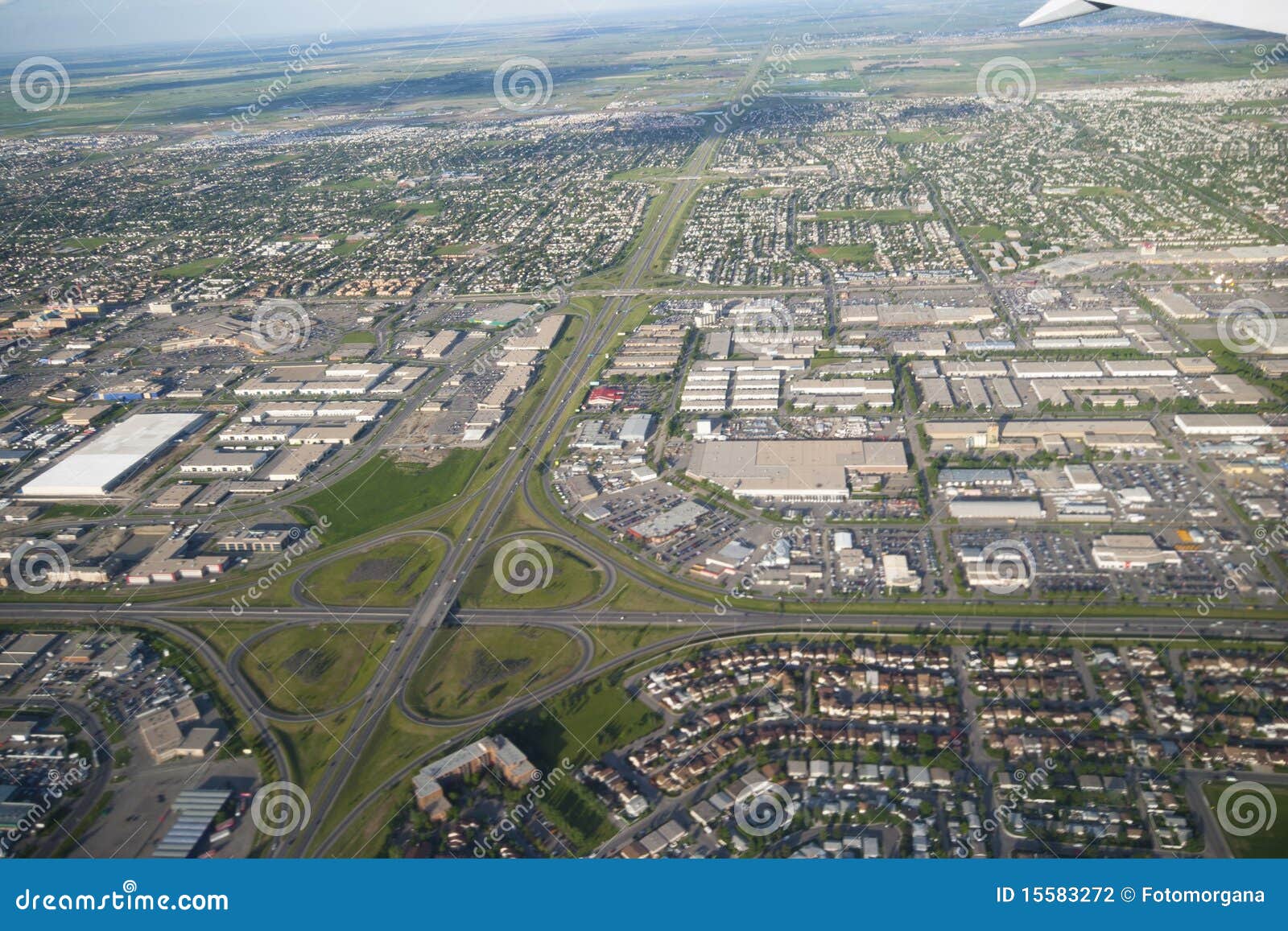 Aerial photo calgary city stock photo. Image of travel - 15583272
