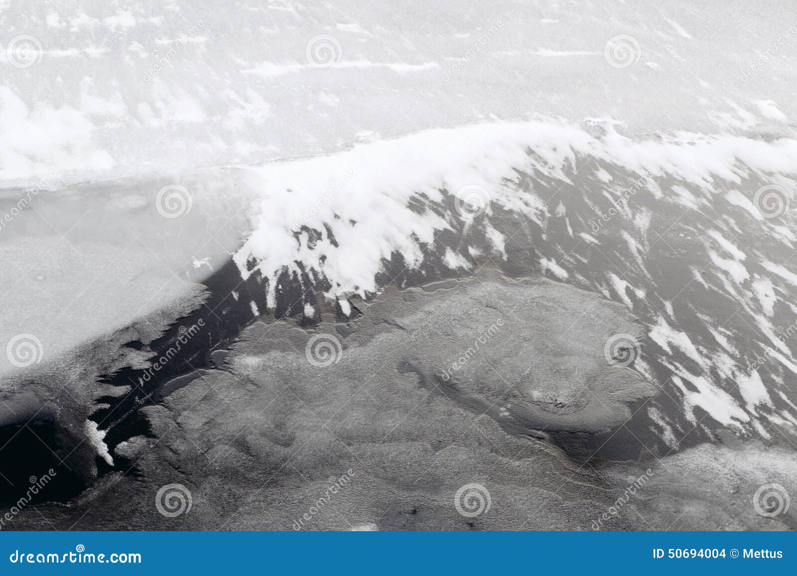 Aerial Photo of the Ice from UAV Stock Photo - Image of nature ...