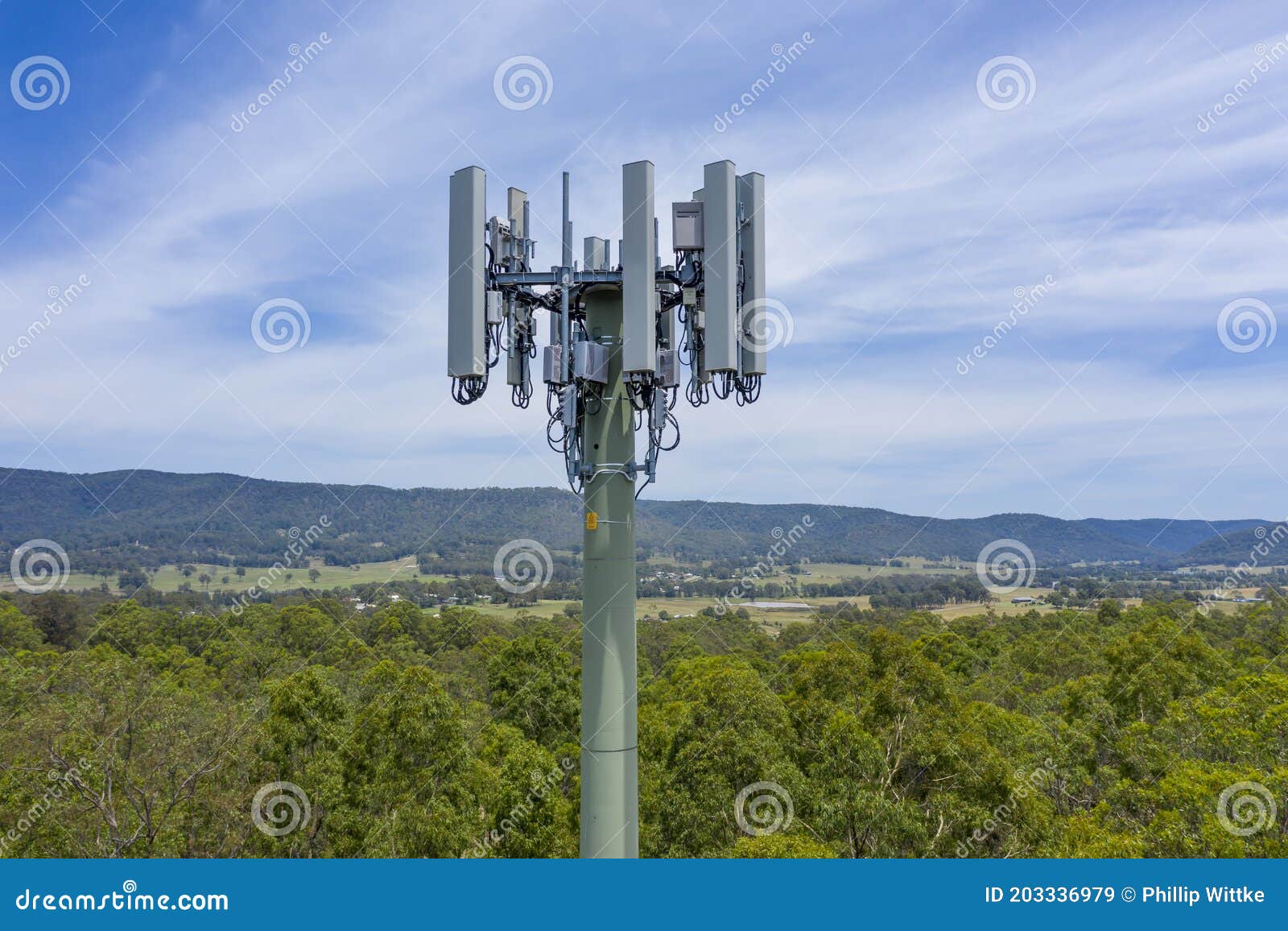 Telco Tower Ladder Royalty-Free Stock Photo | CartoonDealer.com #162447849