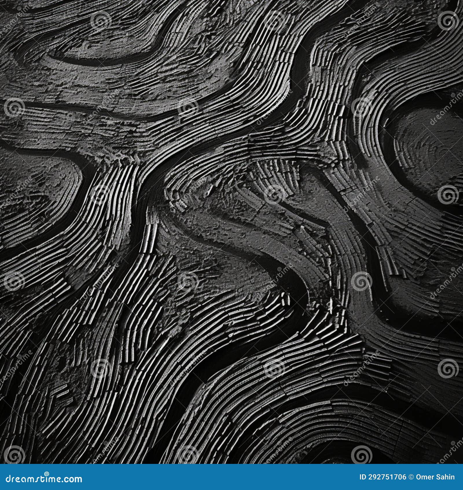 Aerial Rhythms: Tire Marks from Above Stock Photo - Image of ...