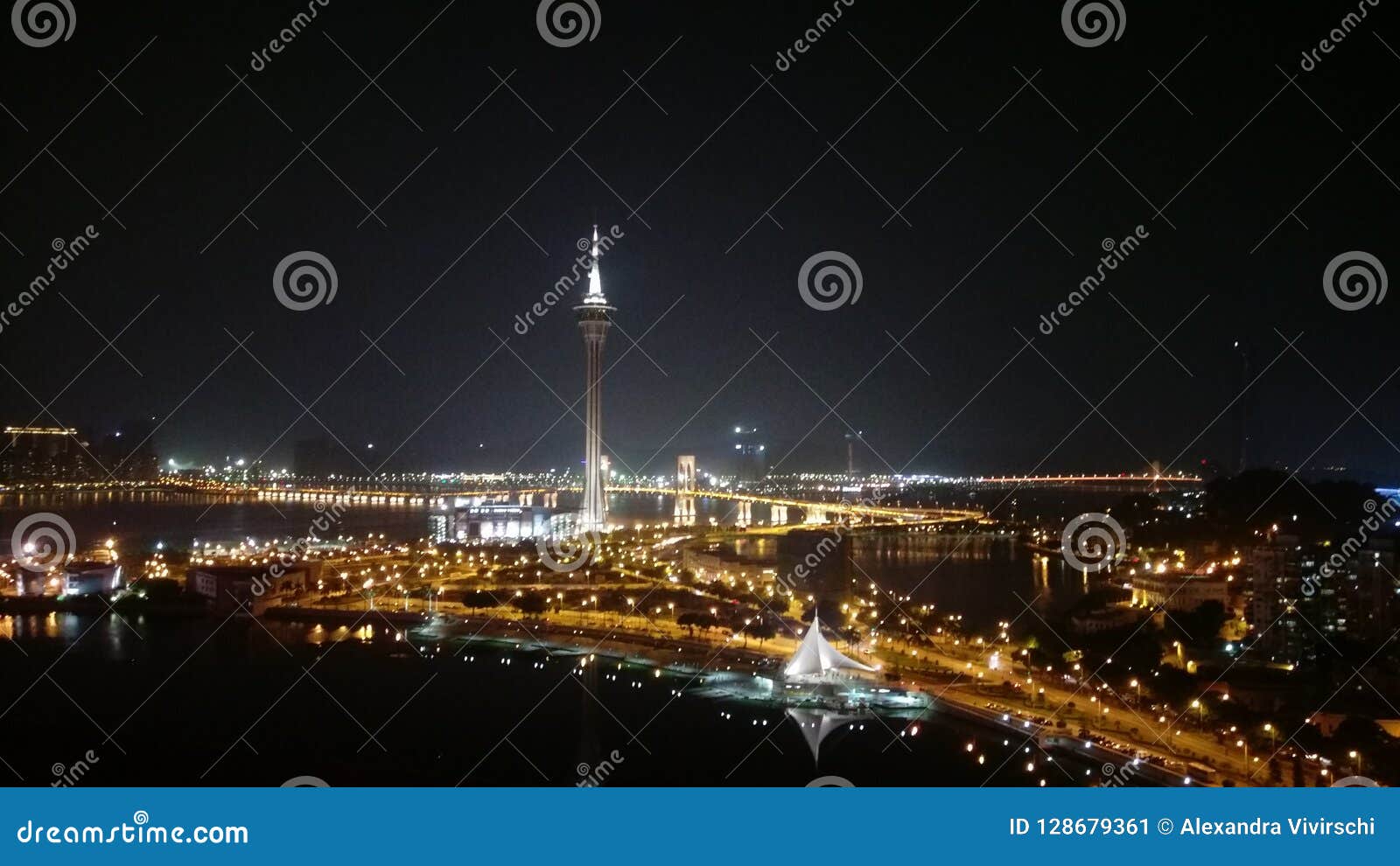 Aerial stock image. Image of macau, china, aerial, view - 128679361