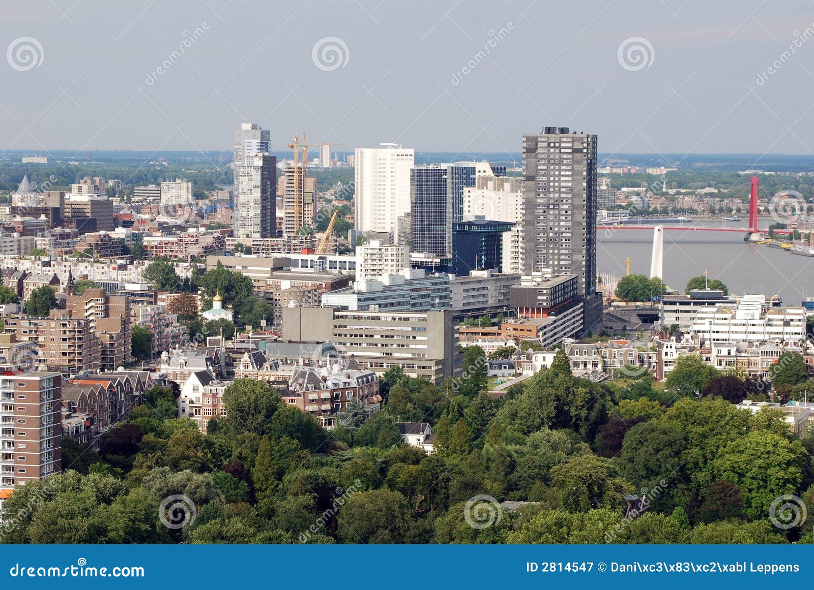 Aerial Rotterdam stock image. Image of vessel, boat, overview - 2814547