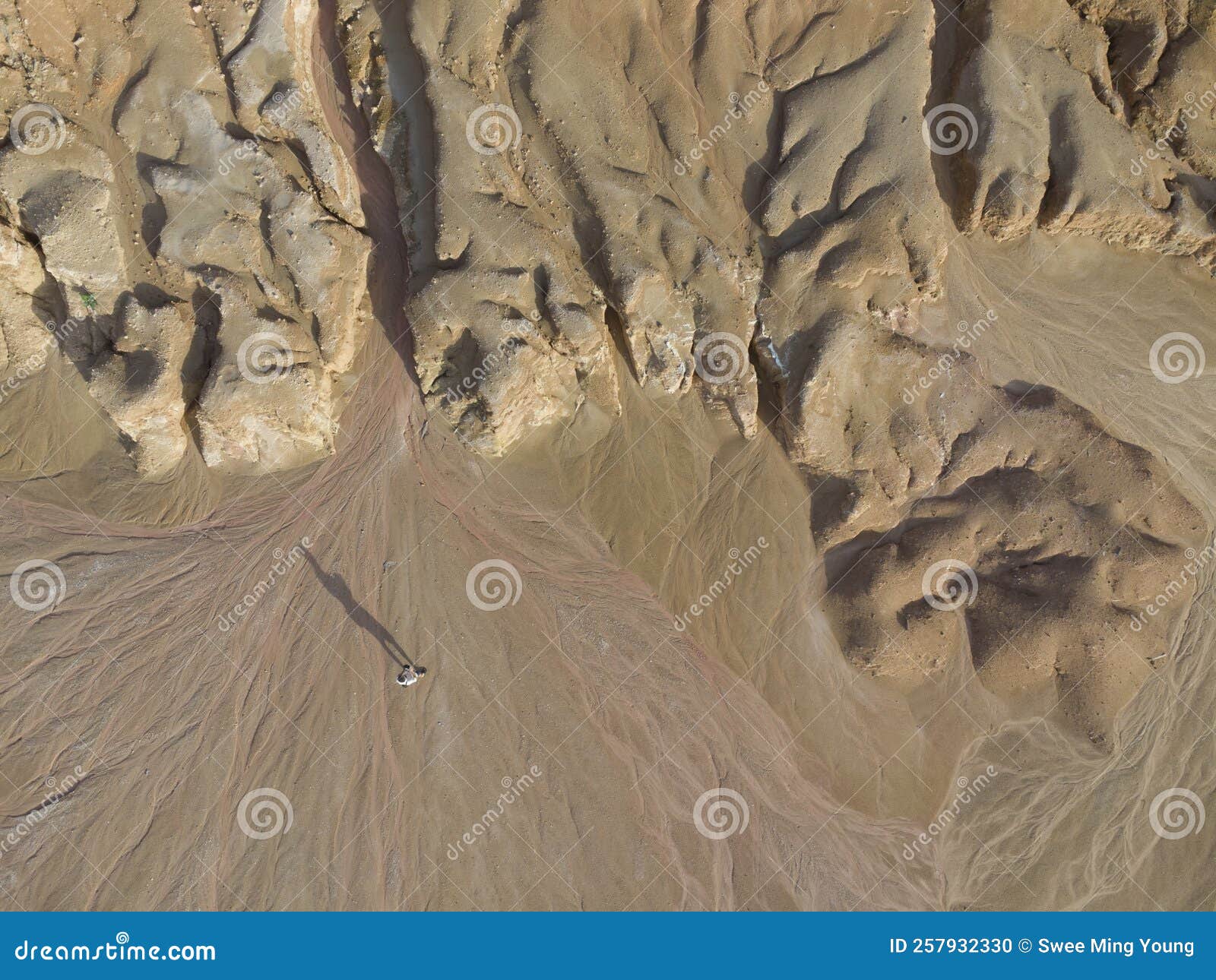 Scene of the Barren Land Due To Soil Mining Activity. Stock Photo ...