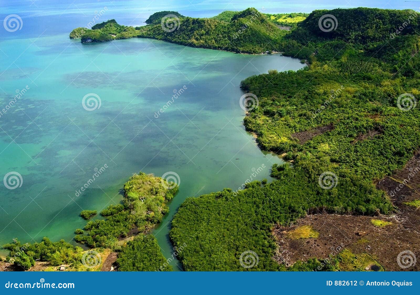 Aerial shot stock photo. Image of philippines, shot, mountain - 882612