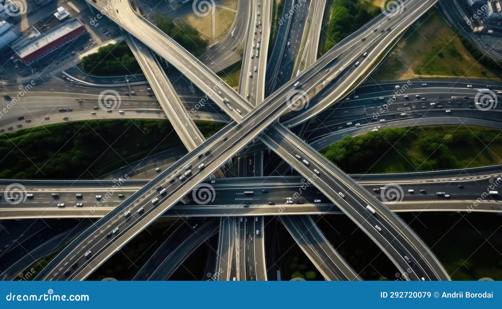 Motorway Interchange Advance Directional Sign Royalty-Free Stock Photo ...