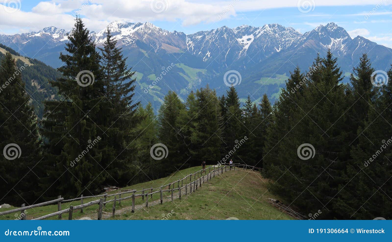 Aerial Shot of a Mountain Slope Under the Sunlight Stock Photo - Image ...