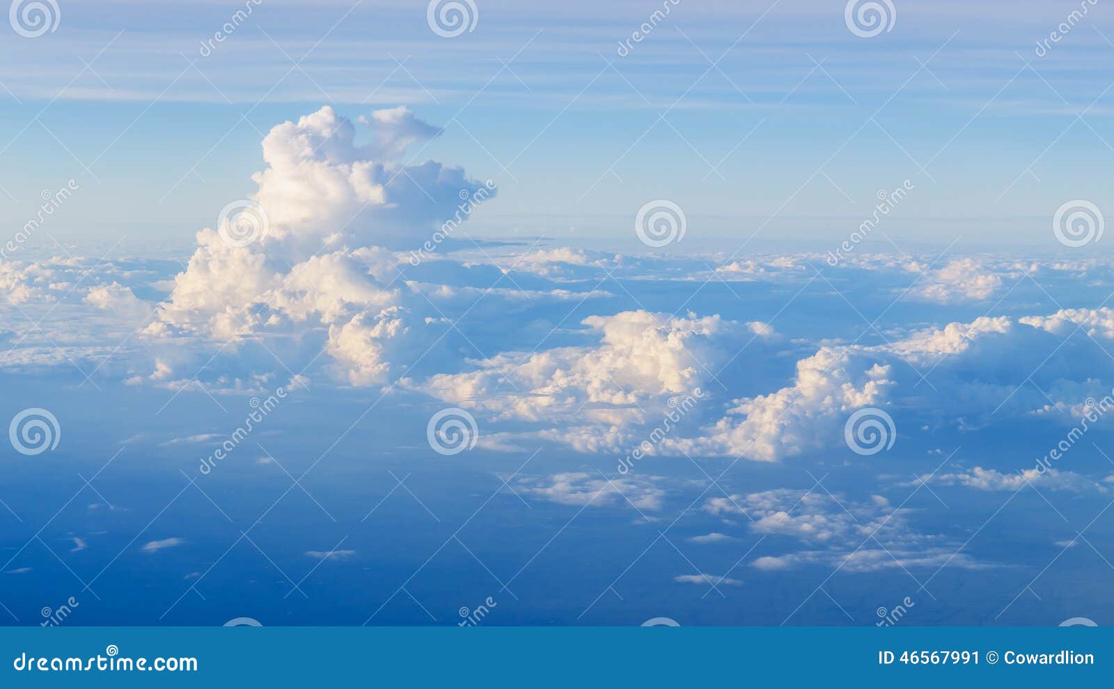 Aerial Shot of Sky Background Stock Image - Image of fluffy, fall: 46567991